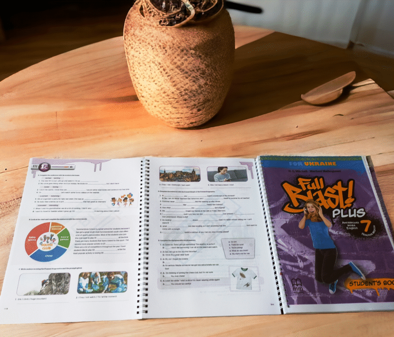 Full Blast 7 Ukraine НУШ Student’s book + Workbook – VectorPlus