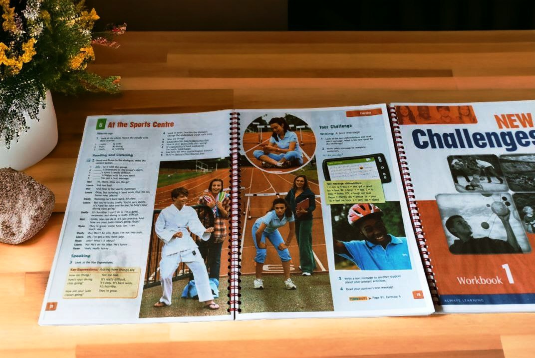 NEW Challenges starter, 1, 2, 3, 4 Student”s book + Workbook – VectorPlus